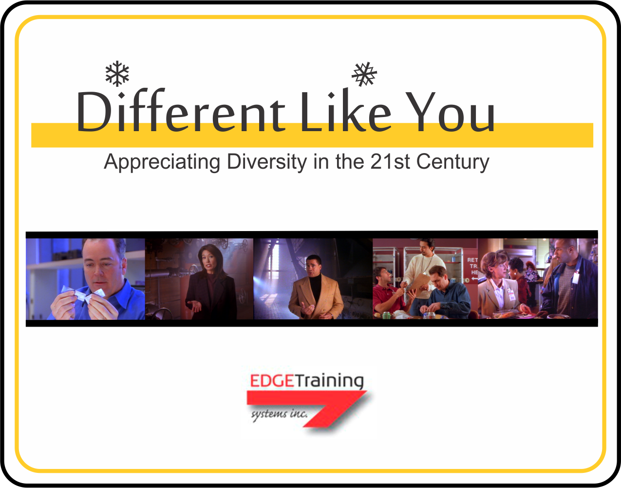 Different Like You Video Program - Edge Training | Edge Training ...
