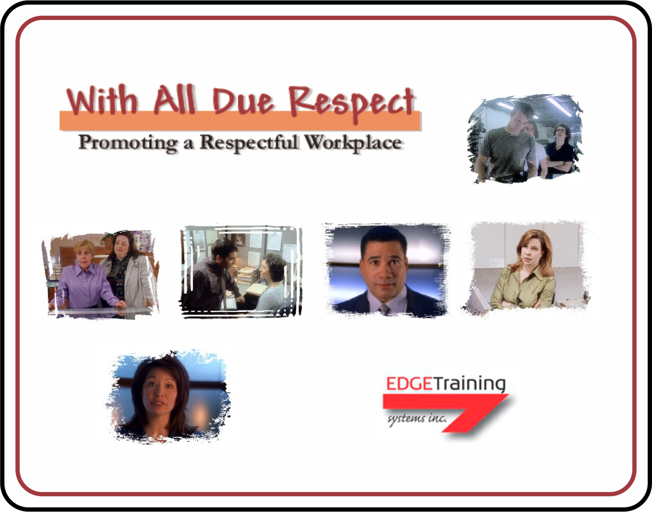 With All Due Respect Video Program - Edge Training | Edge Training ...